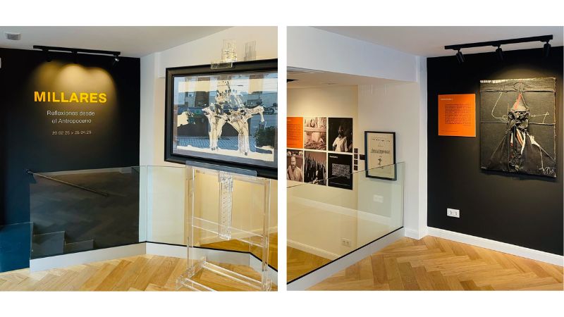 Inaugurada la exposición monográfica de Manolo Millares en Havet ...