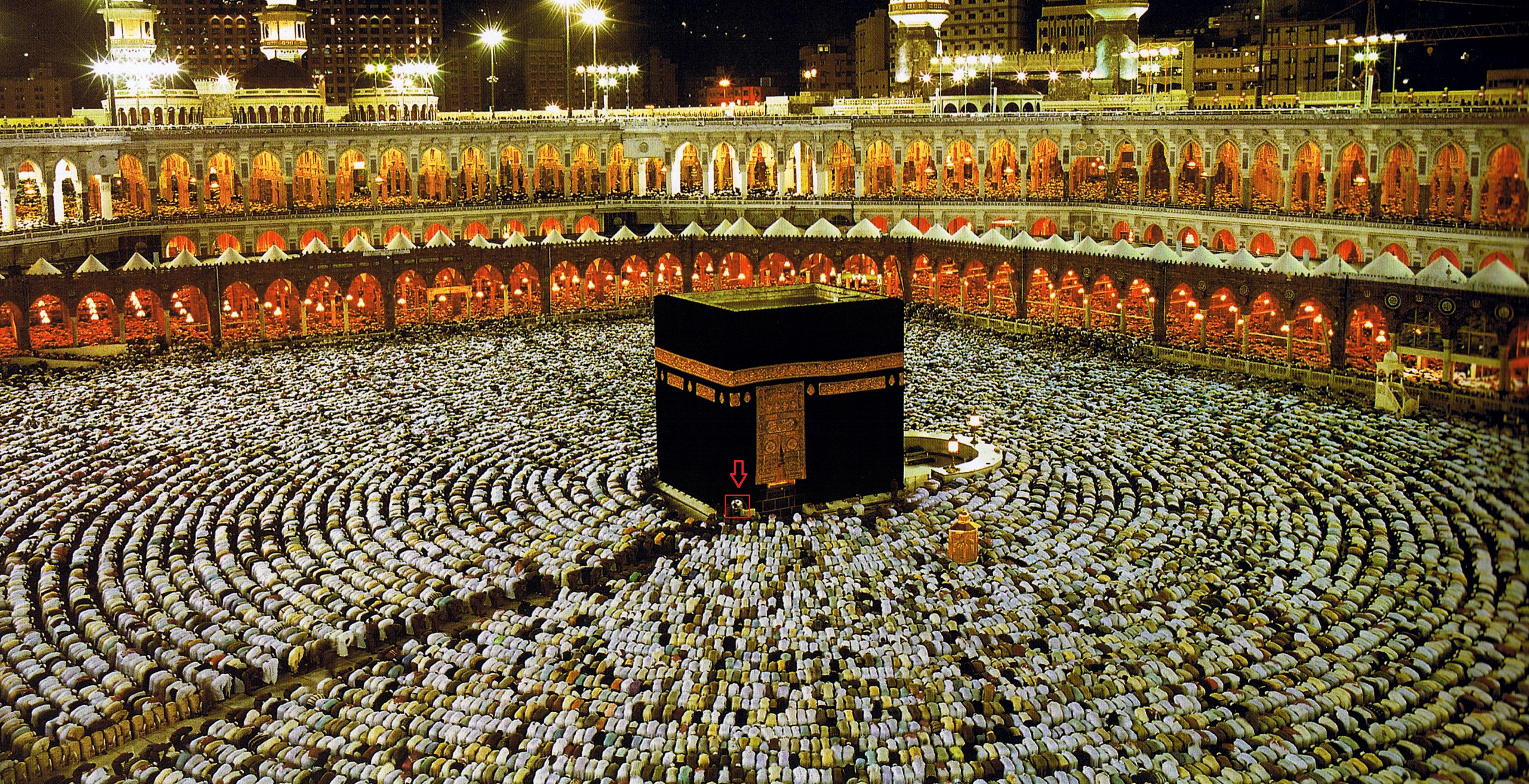 Un hombre intenta incendiar la Kaaba, el lugar más sagrado del islam ...