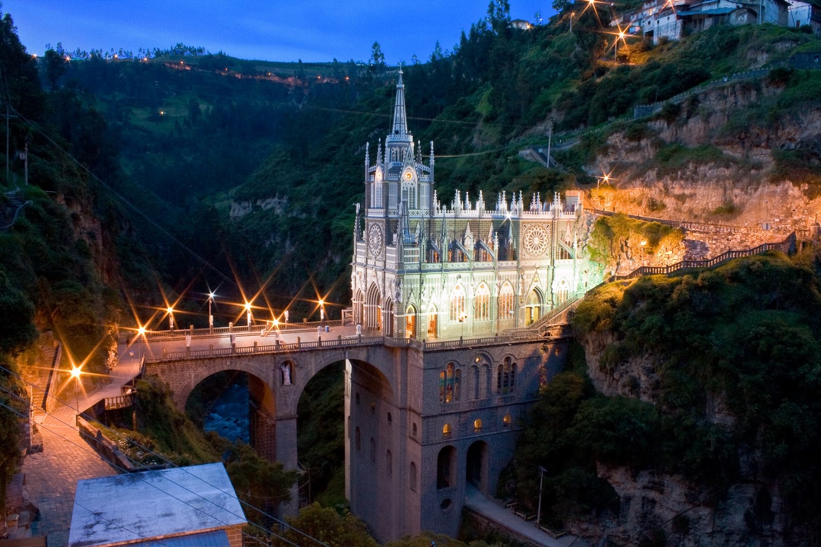 El Santuario de Las Lajas, una maravilla de Colombia al borde de un ...