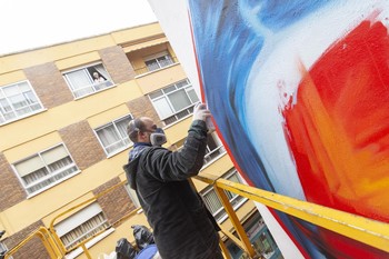 Murales y graffiti para embellecer Valladolid - Tres foramontanos en ...