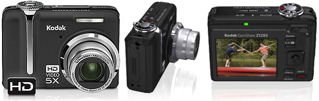 Kodak EasyShare Z1285, una cámara de fotos que también graba video en ...
