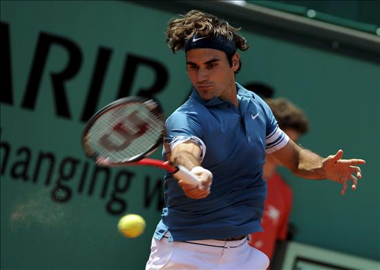 Roger Federer vence al alemán Julian Reister y es el primero en octavos ...