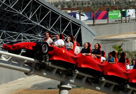 Así es Formula Rossa de Ferrari, la montaña rusa más rápida del mundo ...