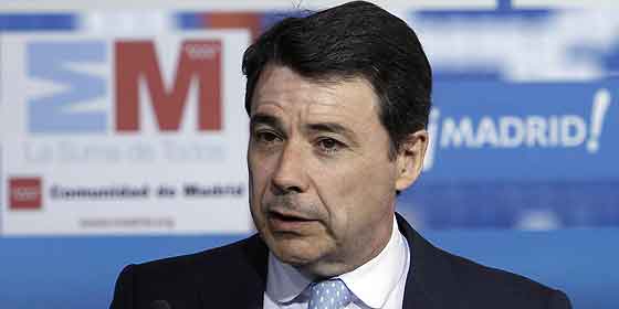 Ignacio González, presidente en funciones de la Comunidad de Madrid ...