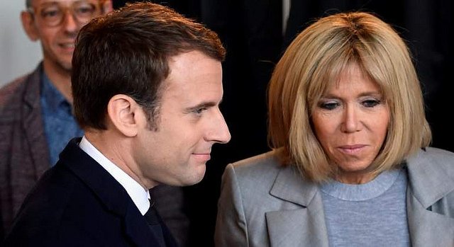 La sorprendente historia de amor de Emmanuel Macron y su esposa ...