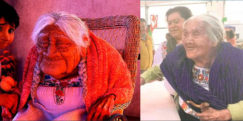 ¿Esta abuela es la inspiración de mamá Coco? A pesar del increíble ...
