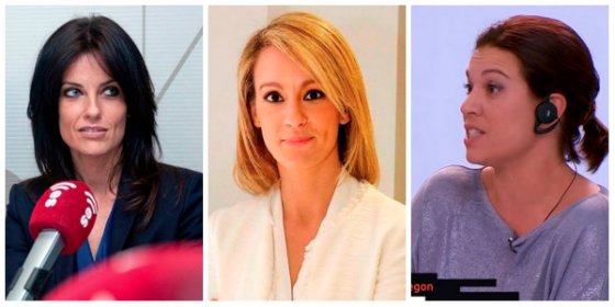 María Jamardo y Cristina Seguí le pintan la cara a la pesetera Talegón ...