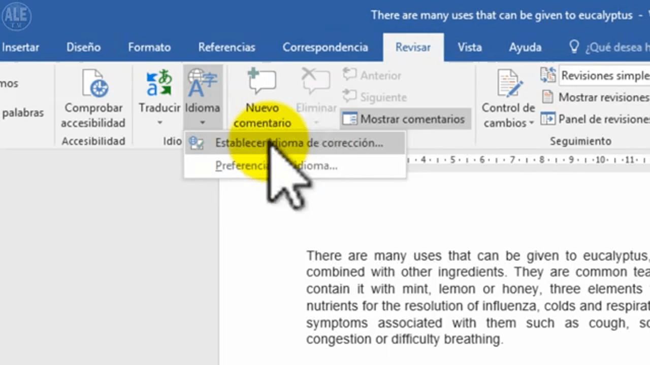 Así Se Activa El Corrector Ortográfico En Word Periodista Digital