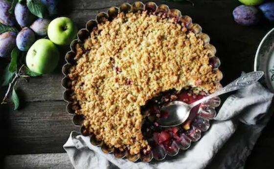 Crumble receta original 🍏 - Periodista Digital
