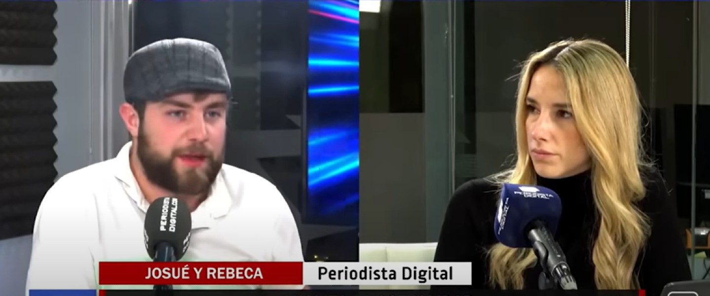 ¡Qué momentazo! Josué Cárdenas y Rebeca Crespo animan a los valientes ...