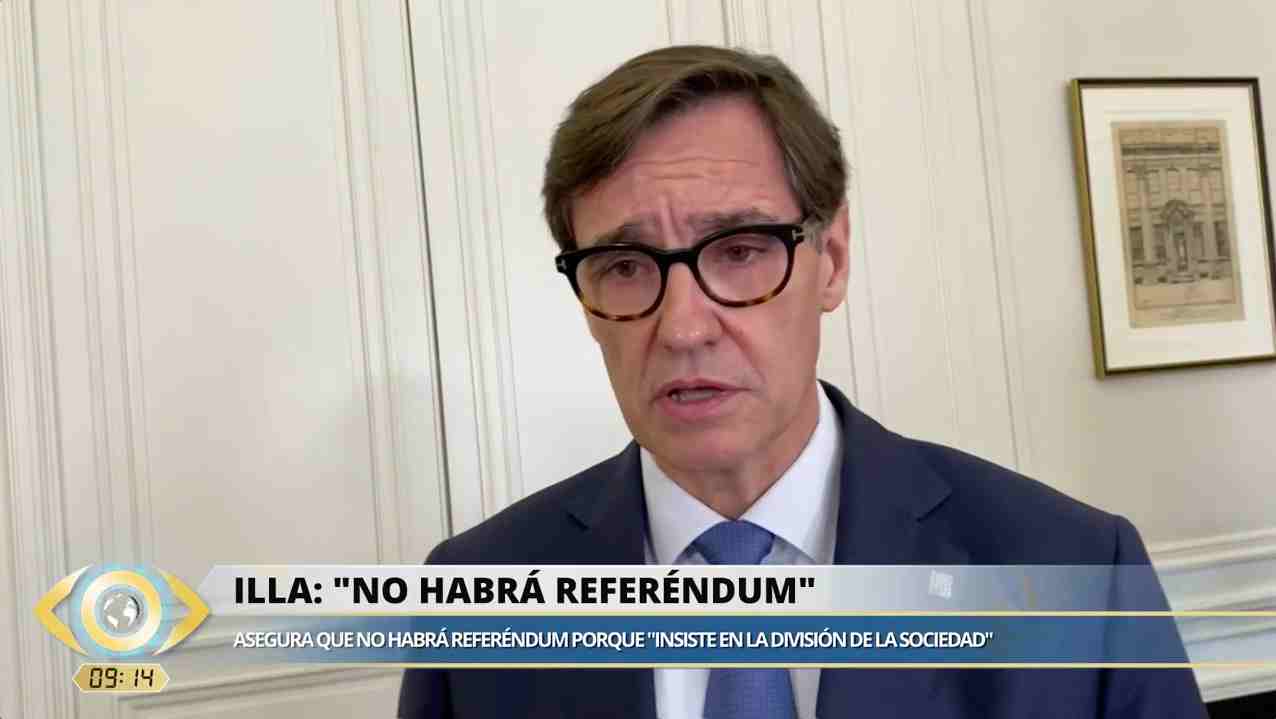 Un antiguo vídeo golpea a Salvador Illa por jurar y perjurar que no ...