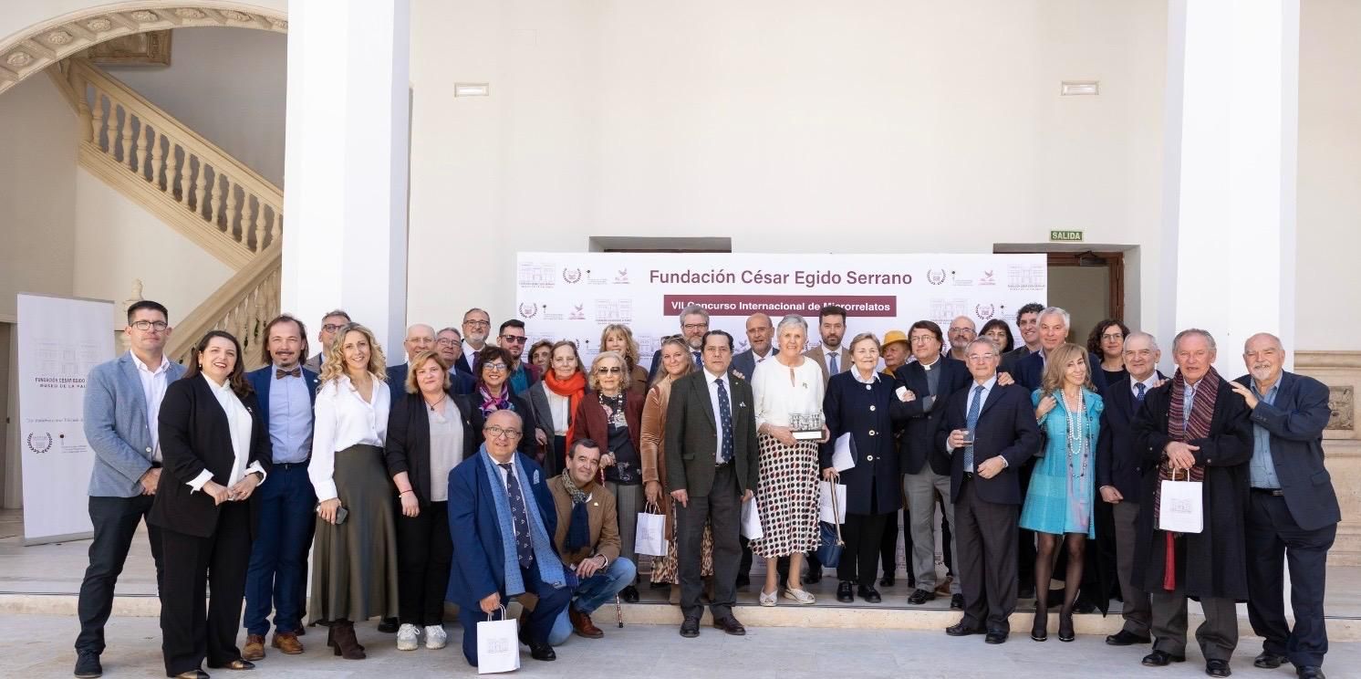 Entrega de premios del VII Concurso Internacional de Microrrelatos de la Fundación César Egido ...