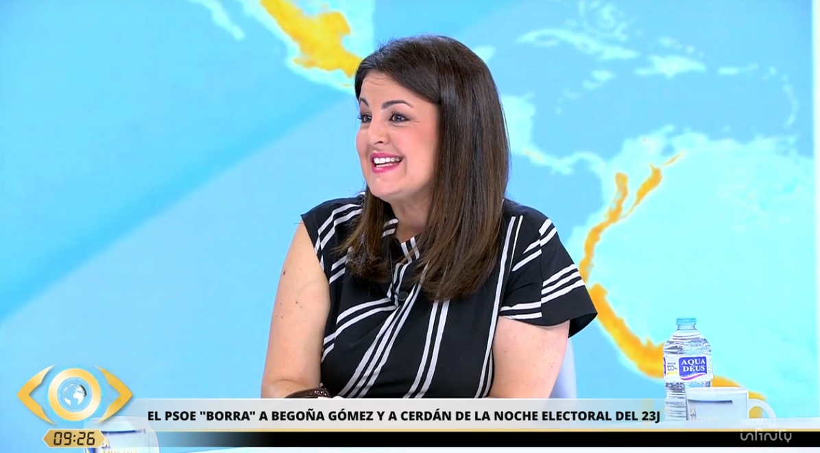 Ketty Garat retrata a Sánchez y al PSOE por borrar a Santos Cerdán en ...