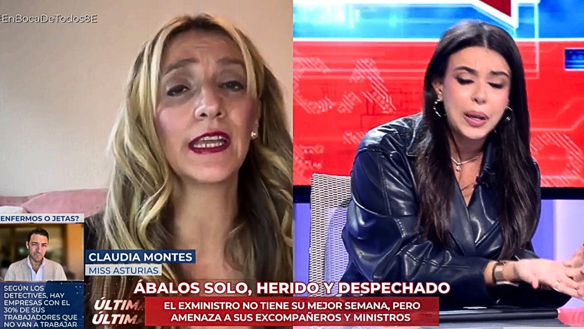 Miss Asturias estalla contra Sarah Santaolalla a cuenta de Marlaska ...